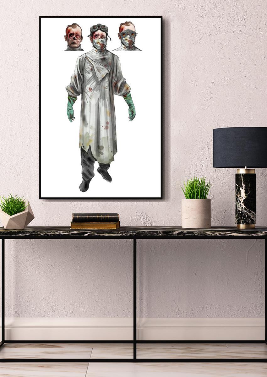 Surgeon Cool Surgeon Wall Art For Surgery Decor Doctor Gift Poster ...