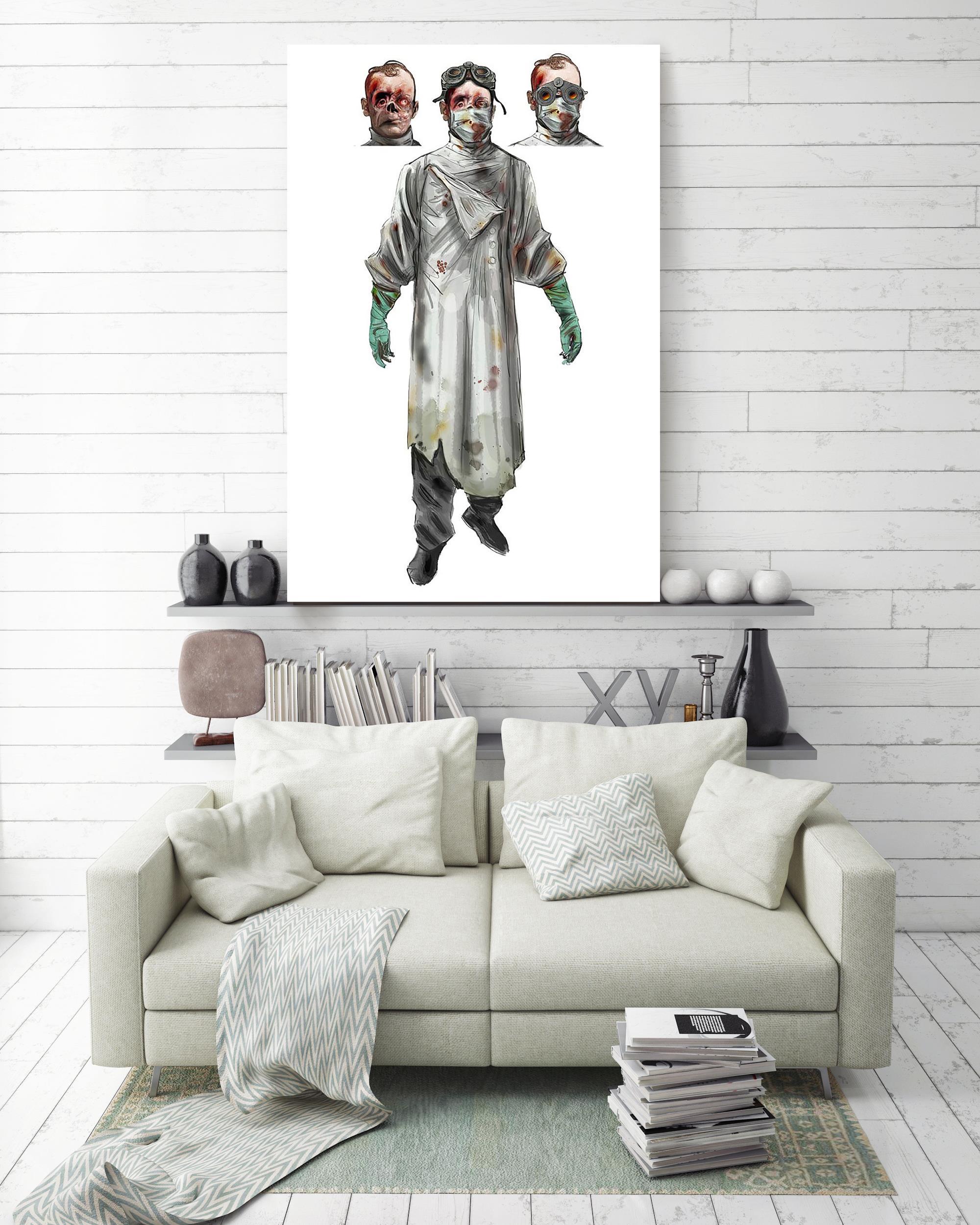 Surgeon Cool Surgeon Wall Art For Surgery Decor Doctor Gift Poster ...