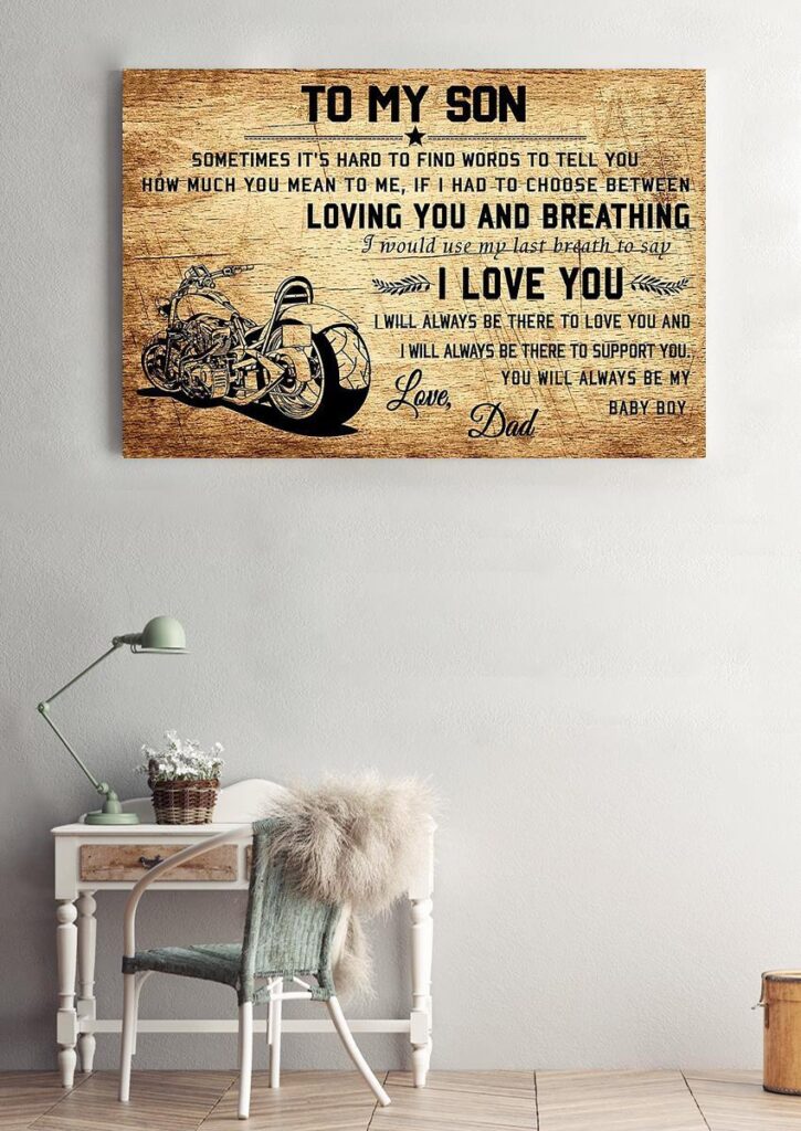 Motorcycle Love Quotes From Dad To Son - The Daisy Shop