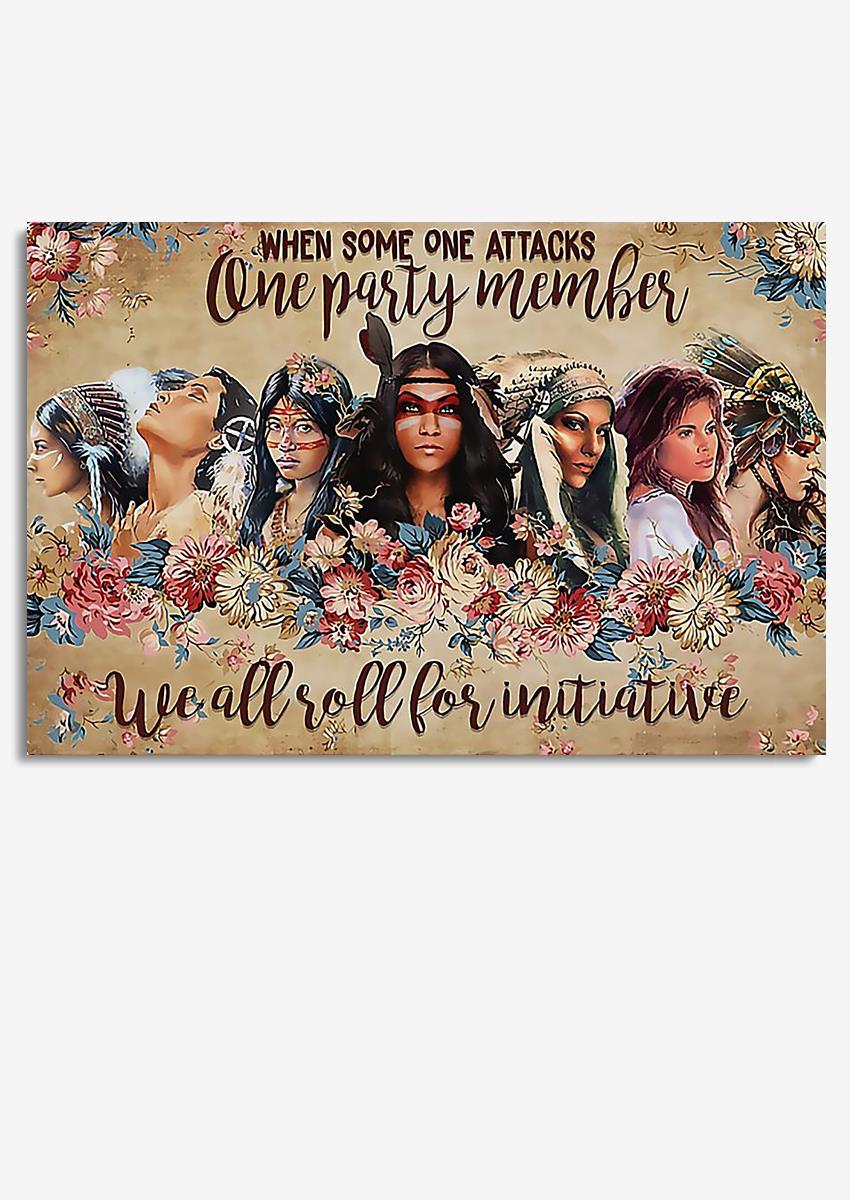 Roll For Native American Home Decor Wall Art For Indigenous Americans ...